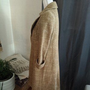 Mossimo Supply Co. | Jackets & Coats | Mossimo Wool Blend Gold Coat ...